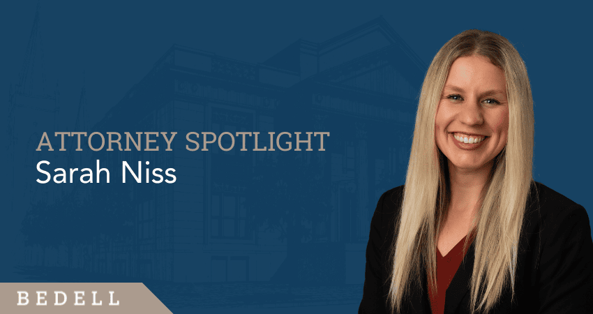 Attorney Spotlight: Sarah Niss – Bedell Firm